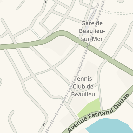 Beaulieu France Map