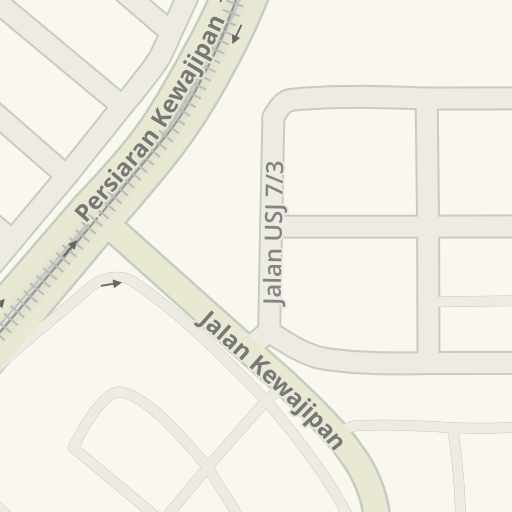 Driving directions to Taipan LRT Station, 38 Jalan USJ 6/6l, Subang ...