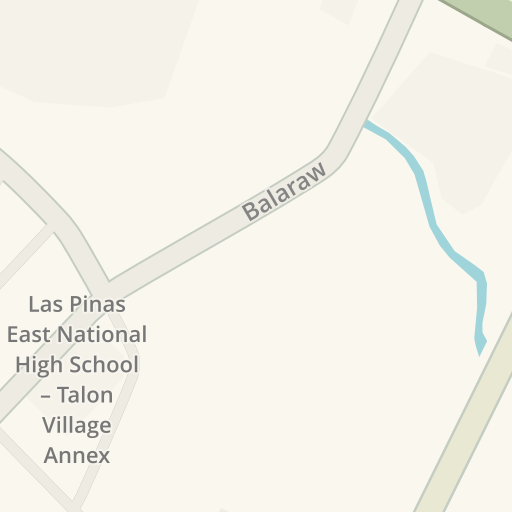 Driving directions to BIR Revenue District Office No. 53A - Las Piñas ...