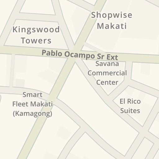 Driving directions to Mapúa University Makati, 1191 Pablo Ocampo Sr Ext ...