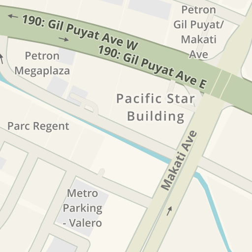 Driving directions to Oppen Building, 349 Sen Gil S Puyat Avenue ...