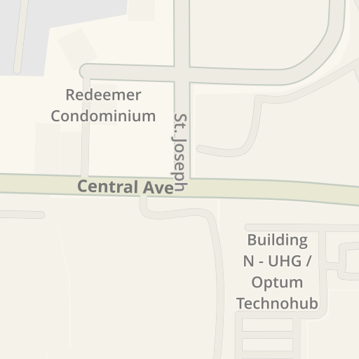 Driving directions to Building N - UHG / Optum Technohub, TechnoHub ...