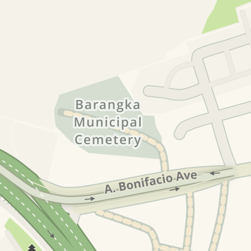 Driving directions to Grab Warehouse Marikina, 58 A. Bonifacio Ave ...
