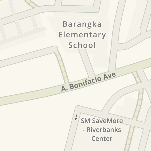 Driving directions to Grab Warehouse Marikina, 58 A. Bonifacio Ave ...