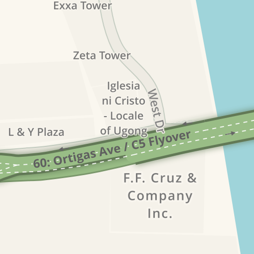 Driving directions to CCF Center - Main, CCF Center Main Gate, Pasig - Waze