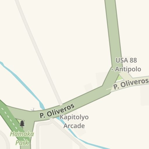 Driving directions to Antipolo-Ayala UV Express Terminal, A. Masangkay ...