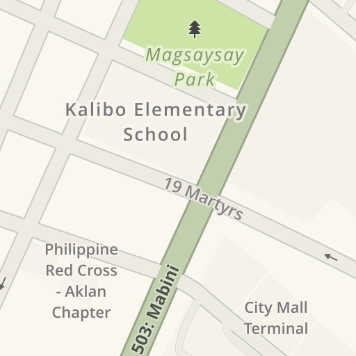 Map Of Kalibo Aklan Philippines