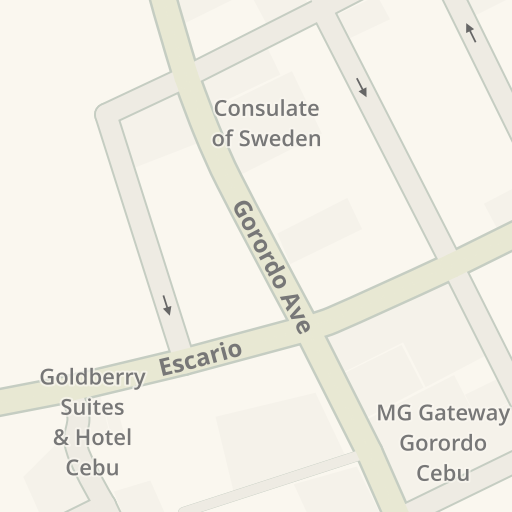 Driving directions to VFS Global Visa Application Center Cebu, cor ...