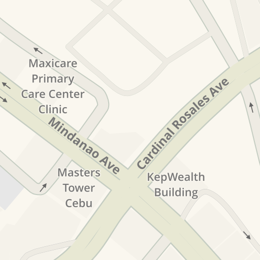 Driving directions to VFS Global Visa Application Center Cebu, cor ...