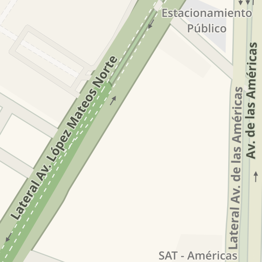 Información de tráfico en tiempo real para llegar a SAT - ADSC Jalisco ...