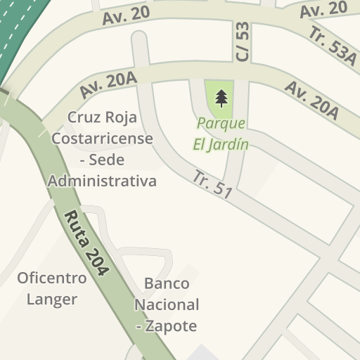 Información de tráfico en tiempo real para llegar a Almacenes El Rey ...