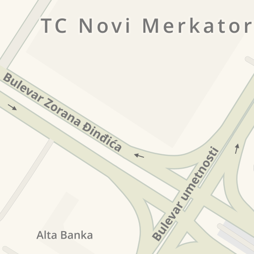 Driving directions to SIV 3, Omladinskih brigada, 1, Novi Beograd - Waze