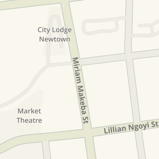 Driving directions to Bree Street Taxi Rank, Lillian Ngoyi St ...